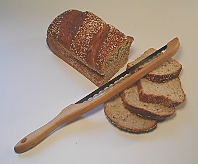 Baking tools from Armchair World - perfect slice bread knife